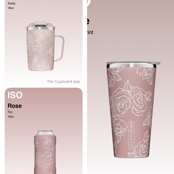 BRUMATE | Dining | Iso Brmate Botanical Rose | Poshmark